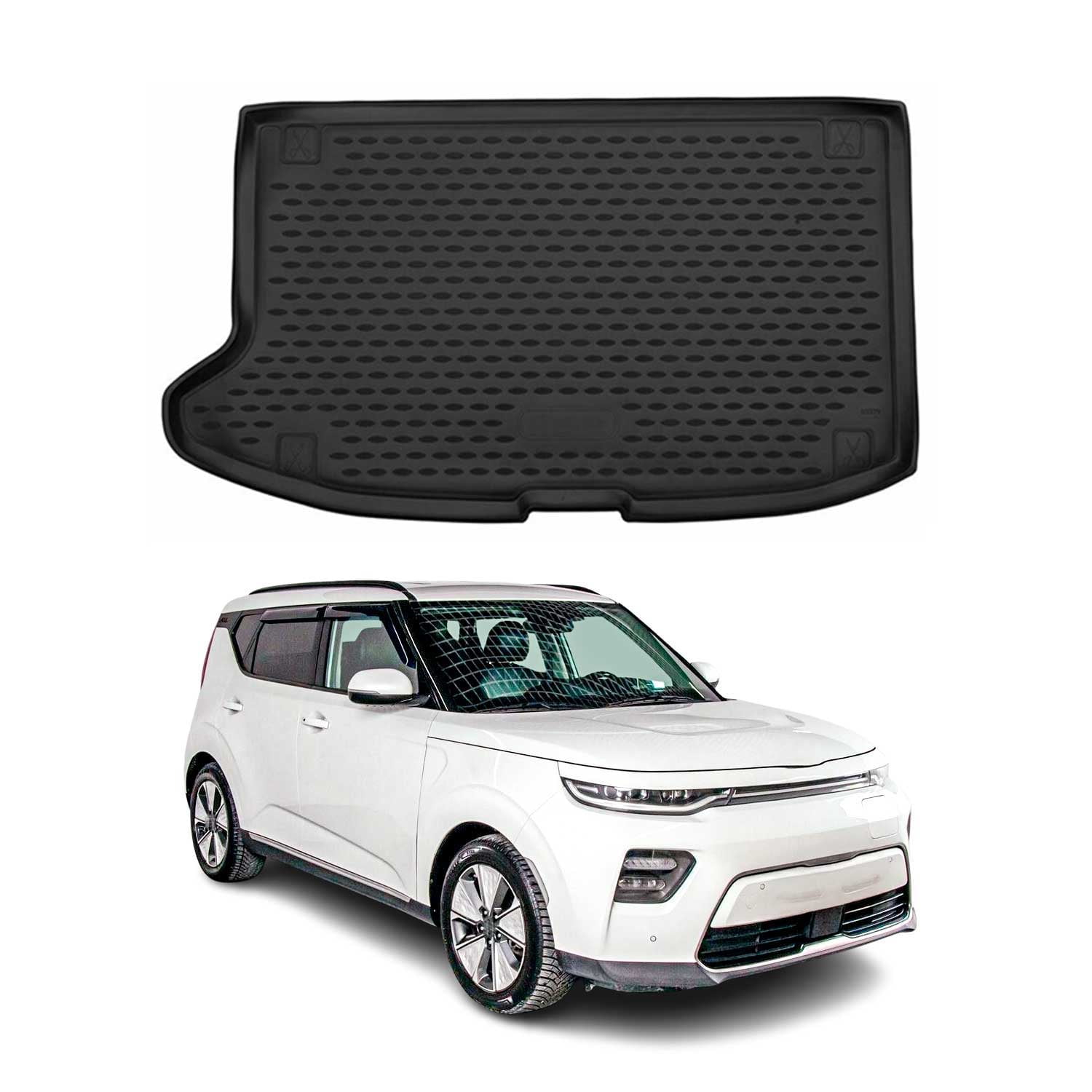 OMAC Cargo Mats Liner for Kia Soul 2020-2025 Rear Trunk Waterproof TPE ...
