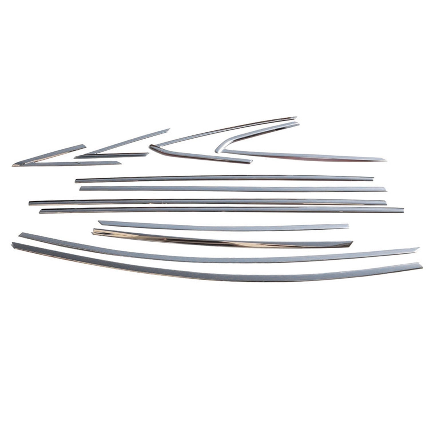 OMAC Window Molding Trim Streamer for Ford Focus 2012-2018 Sedan Steel ...