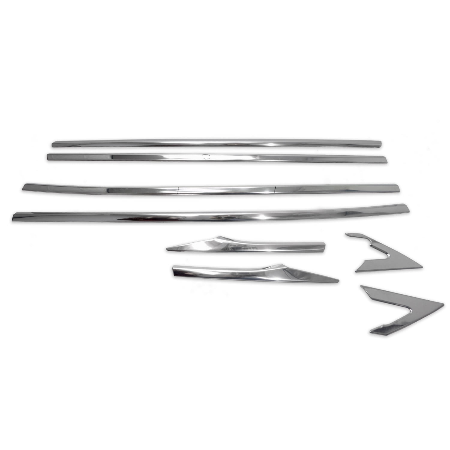OMAC Window Molding Trim Streamer for Honda Civic 2016-2021 Sedan Steel ...