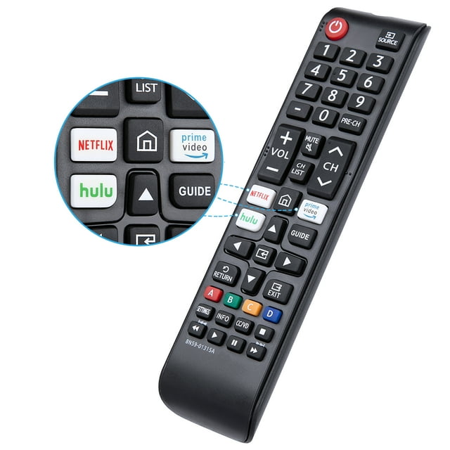 OMAIC BN59-01315A Replacement Remote Control for Samsung 4K UHD Smart ...