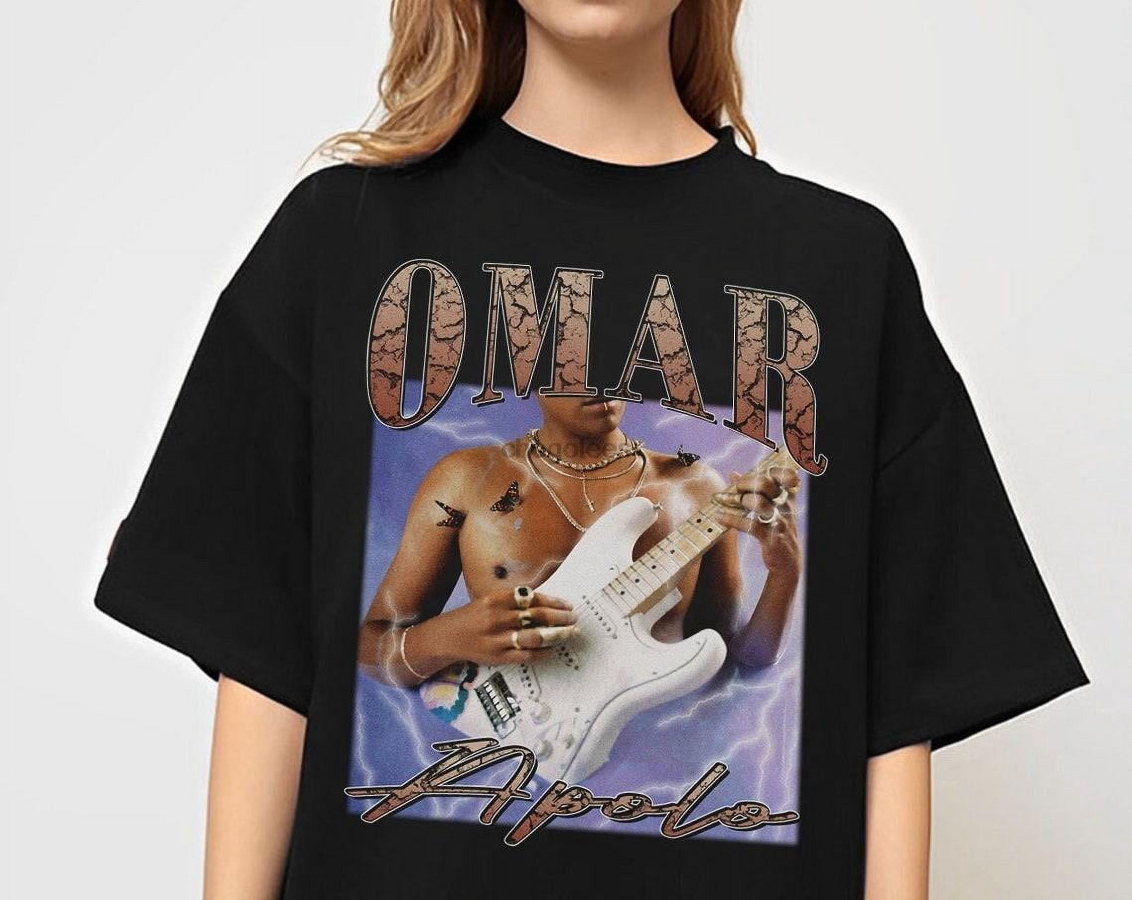 OMAR APOLLO Apolonio Retro Shirt Omar Velasco Vintage Omar Apollo RnB ...