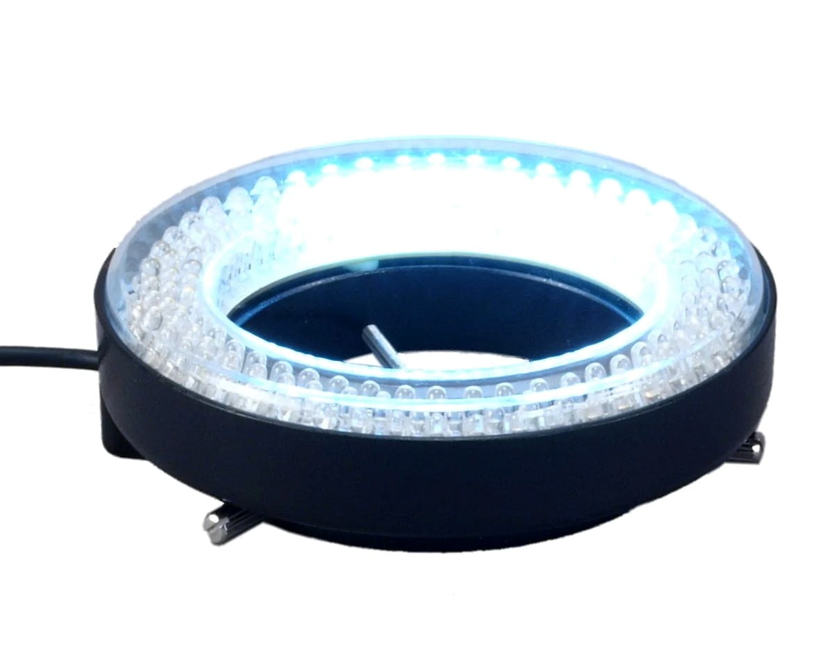 OMAX 144 Super Bright LED Ring Light with Light Control Box for Stereo ...