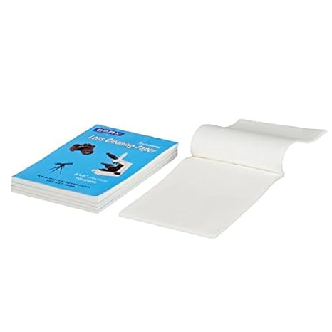 OMAX - Microscope and Camera Optical Lens Cleaning Paper - 500 Sheets ...