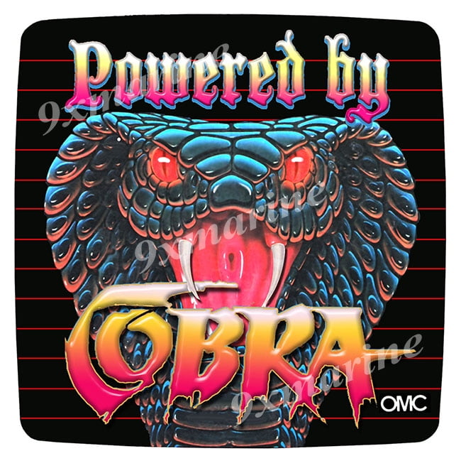 OMC Cobra Flame Arrestor Sticker - Walmart.com