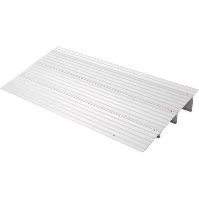 OMECAL Portable 3" Rise Threshold Ramp for Wheelchairs, Aluminum Alloy ...