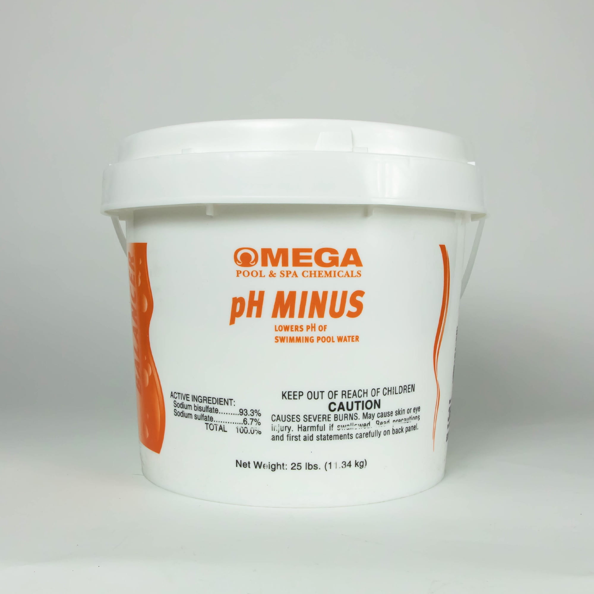 OMEGA 25 Lb - Omega pH Minus Reducer for Swimming Pools - Walmart.com