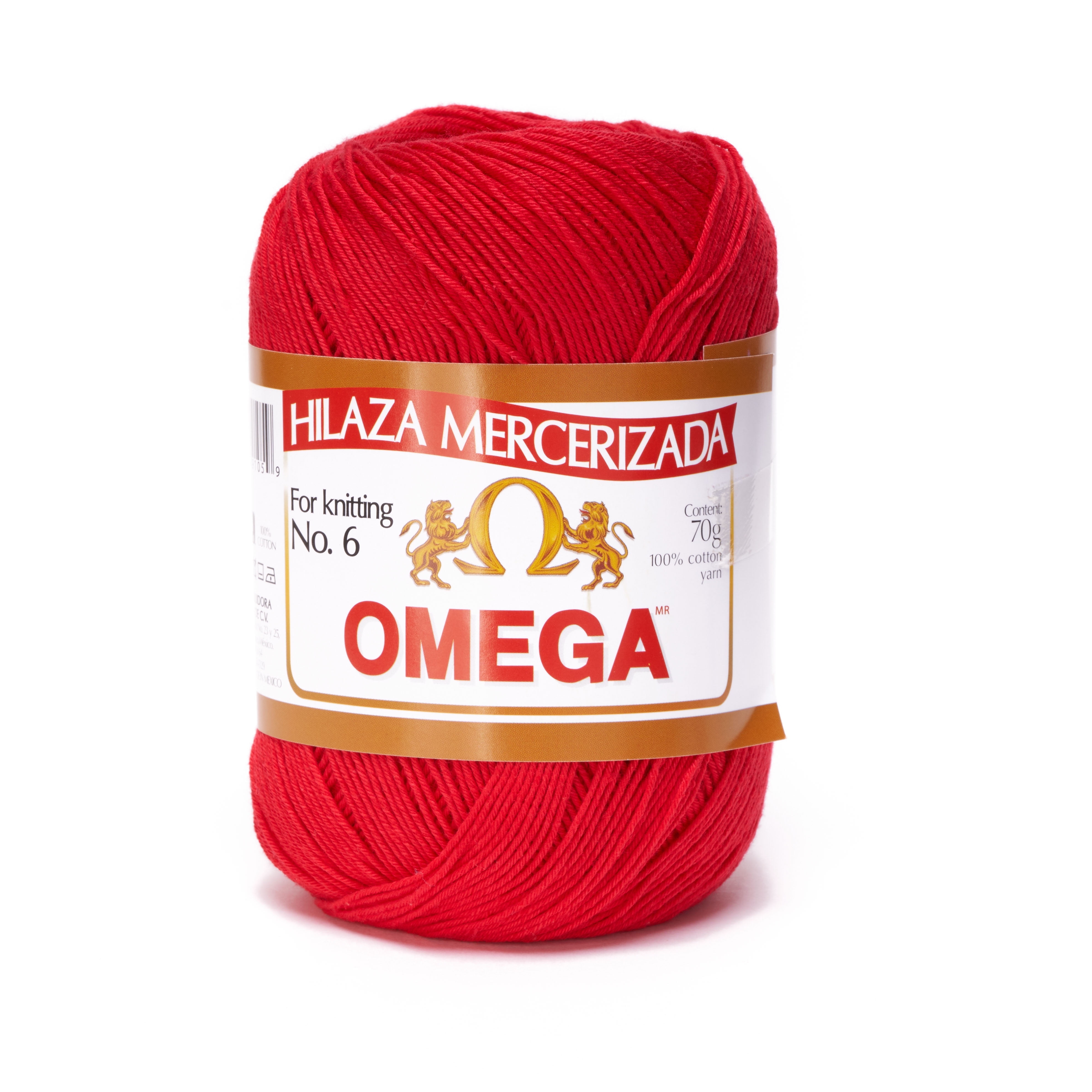OMEGA NO.6 [70grs] by Omega - Soft Yarn 100% Mercerized Cotton Yarn ...