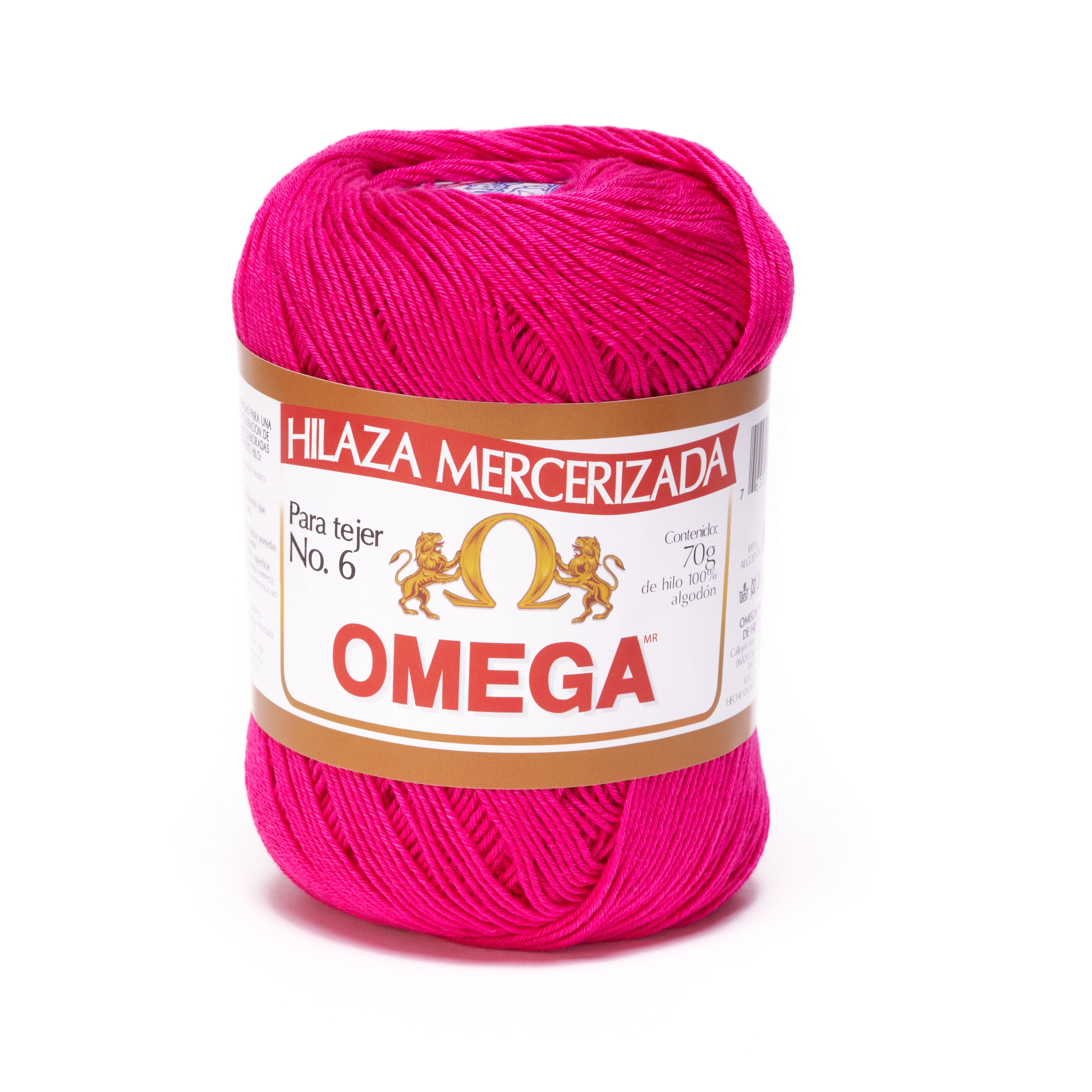 OMEGA NO.6 [70grs] by Omega - Soft Yarn 100% Mercerized Cotton Yarn ...