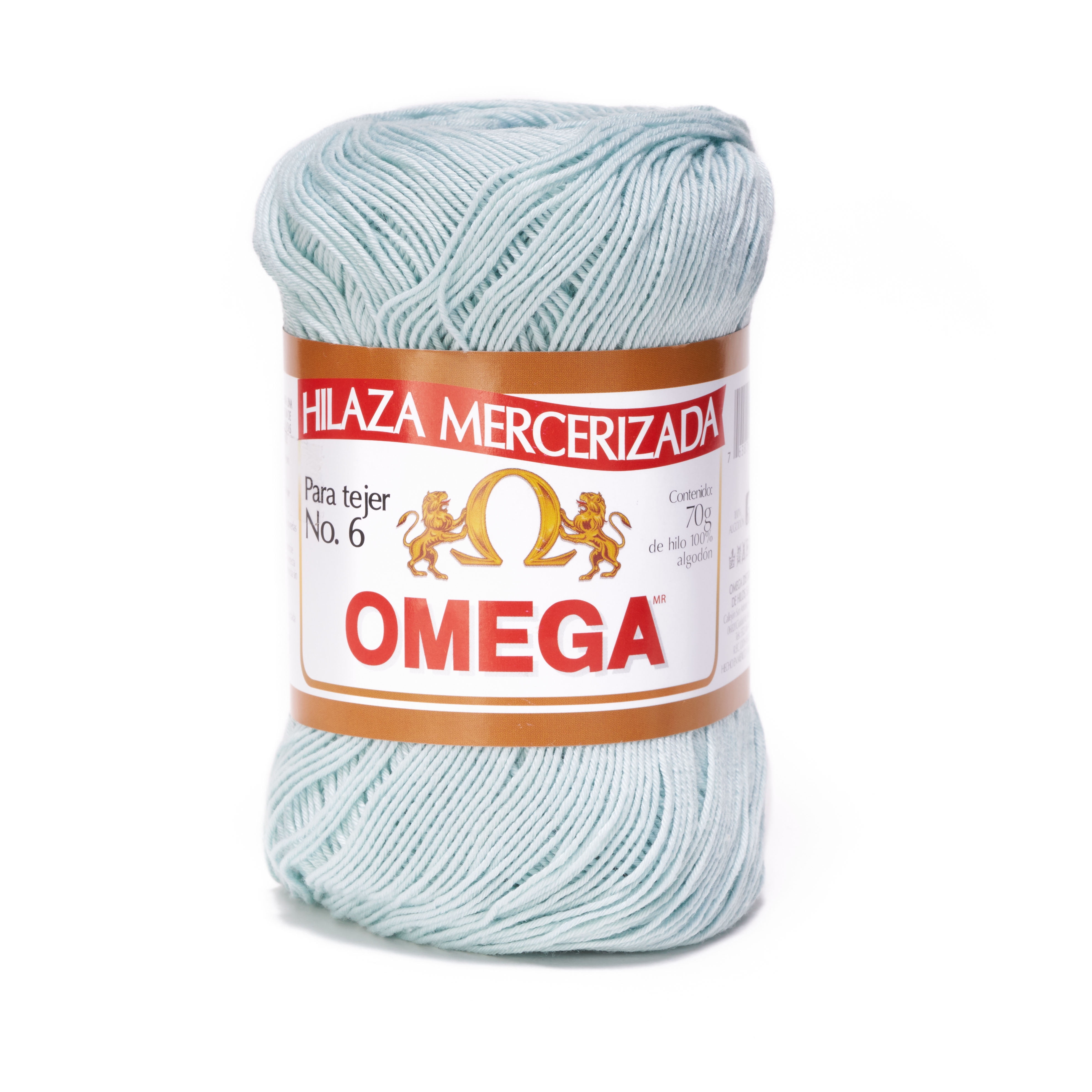 OMEGA NO.6 [70grs] by Omega - Soft Yarn 100% Mercerized Cotton Yarn ...