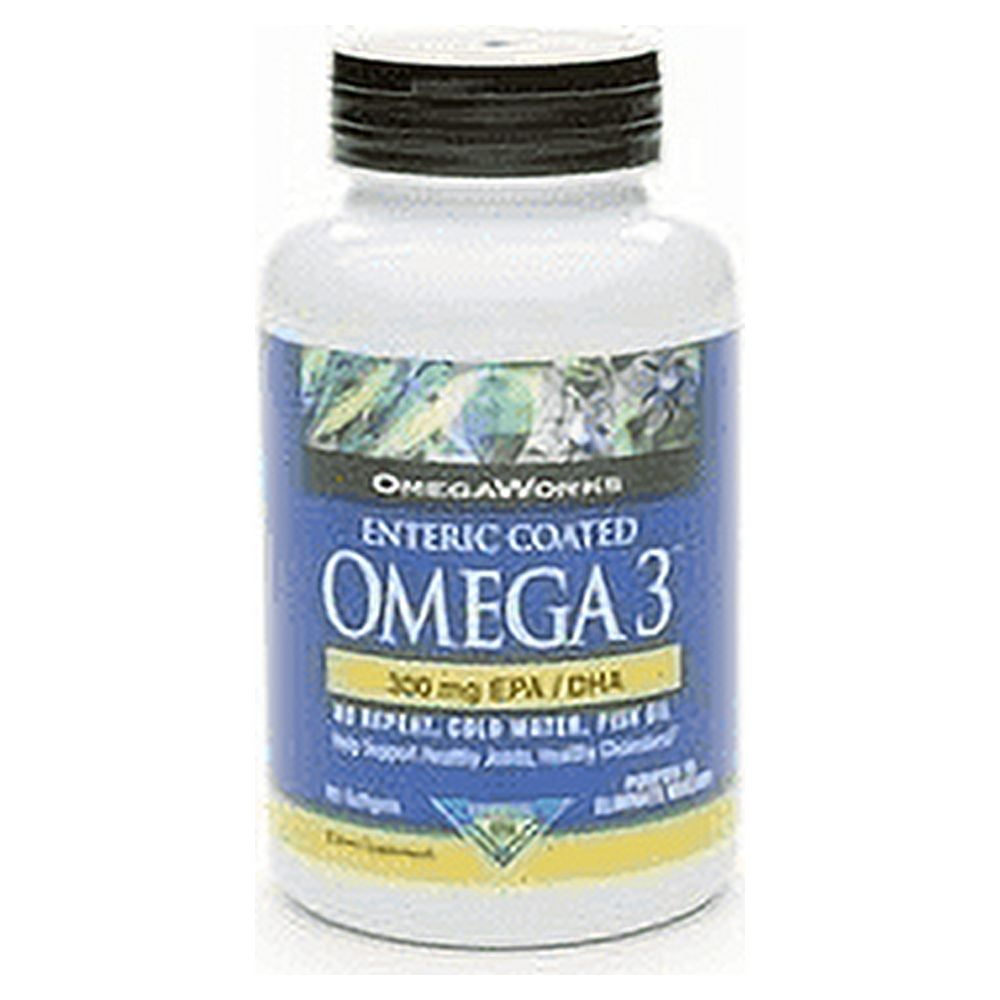 OMEGA WORKS OMEGA 3 ENTRC SFGL , ENTERIC COATED - Walmart.com