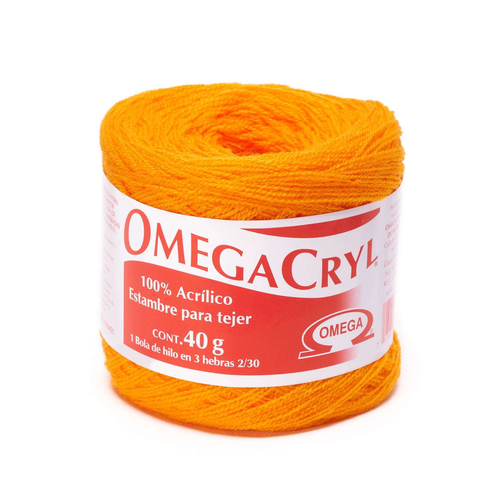 OMEGACRYL [40grs] by Omega - 3 - Thread Yarn ideal for embroidery ...