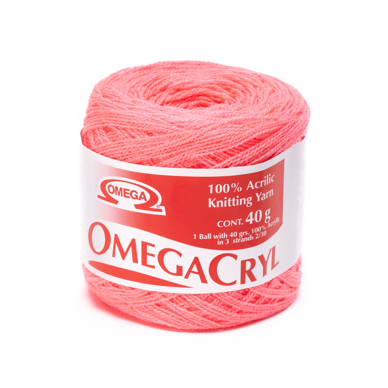 OMEGACRYL [40grs] by Omega - 3 - Thread Yarn ideal for embroidery ...
