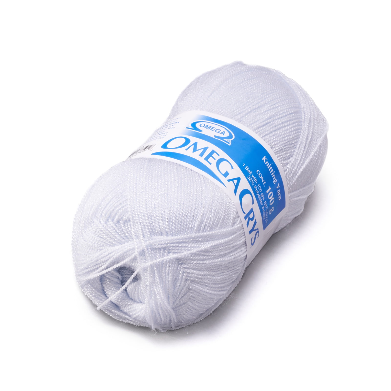 OMEGACRYS [100grs] 1 of 2 - by Omega - Fine Crystal Yarn great for all ...