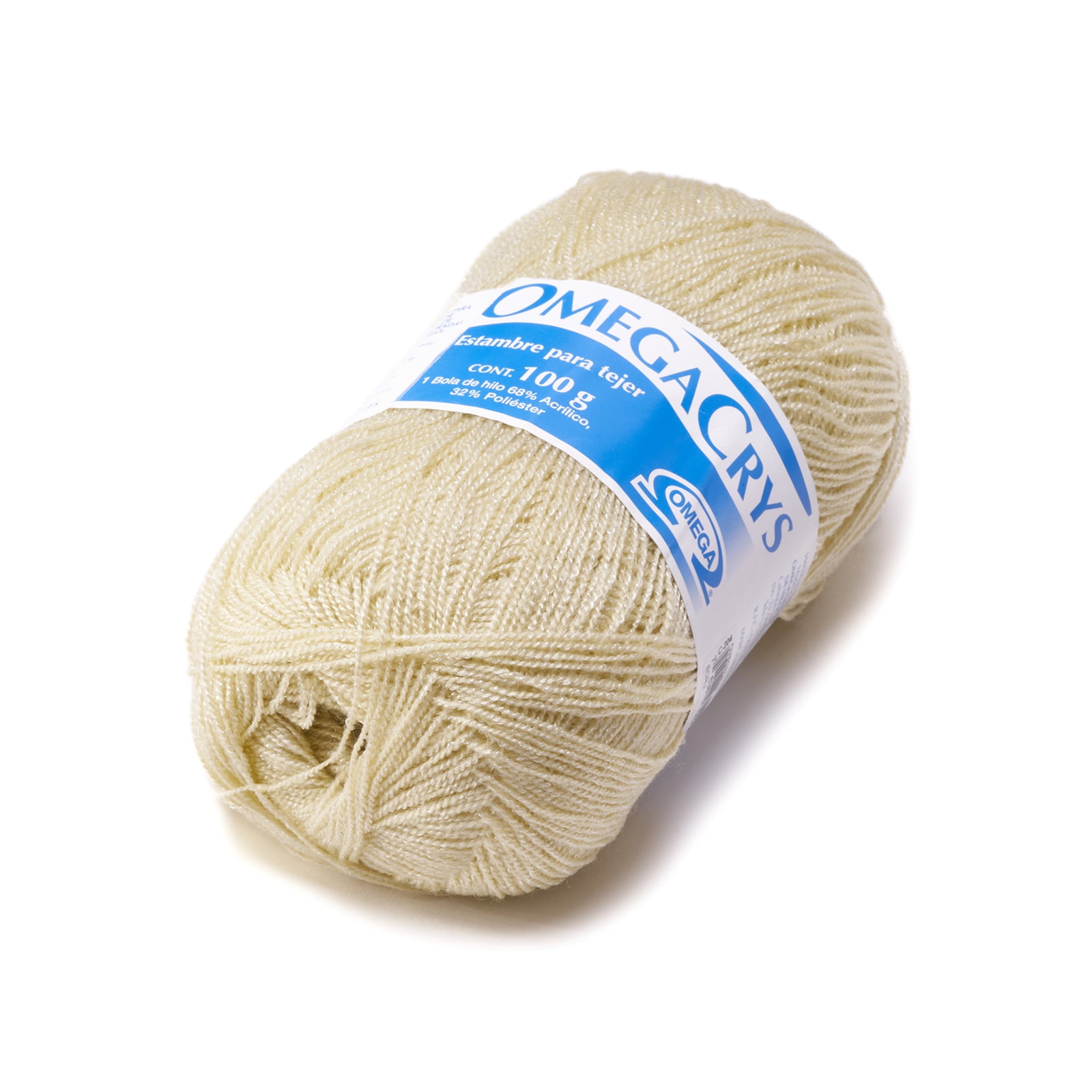 OMEGACRYS [100grs] 1 of 2 - by Omega - Fine Crystal Yarn great for all ...