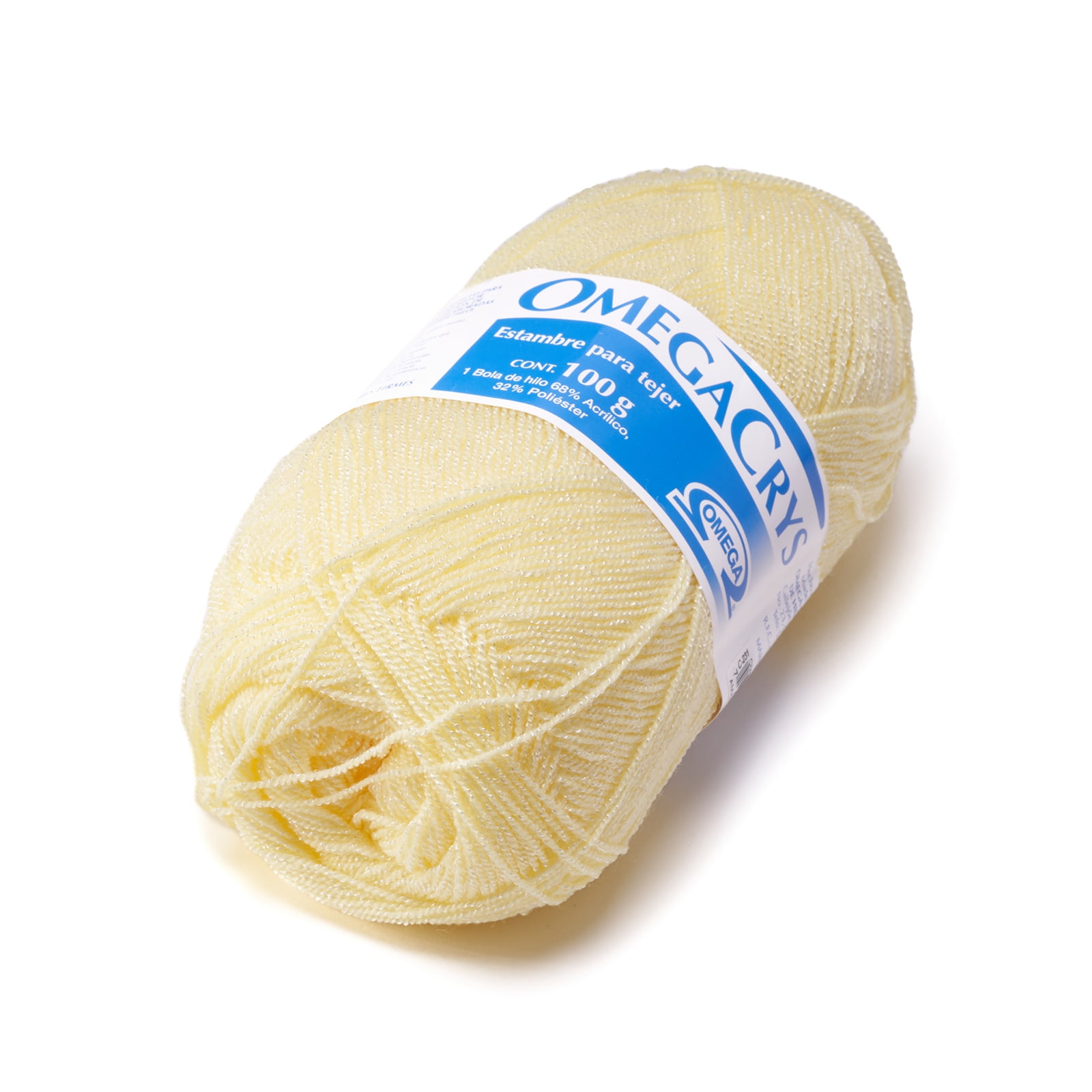 OMEGACRYS [100grs] 1 of 2 - by Omega - Fine Crystal Yarn great for all ...