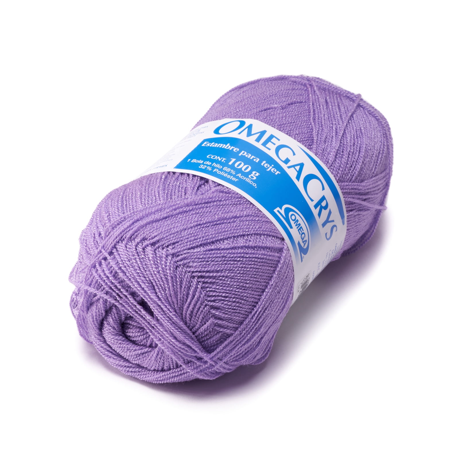 OMEGACRYS [100grs] 1 of 2 - by Omega - Fine Crystal Yarn great for all ...