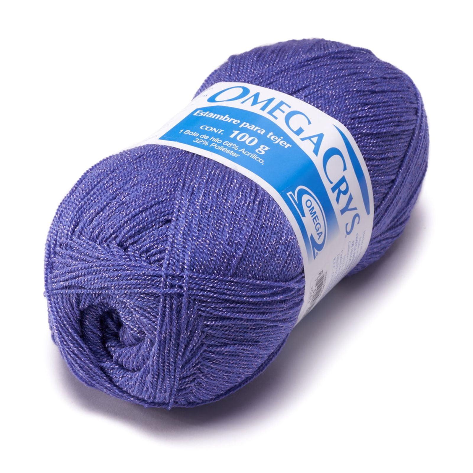 OMEGACRYS [100grs] 1 of 2 - by Omega - Fine Crystal Yarn great for all ...
