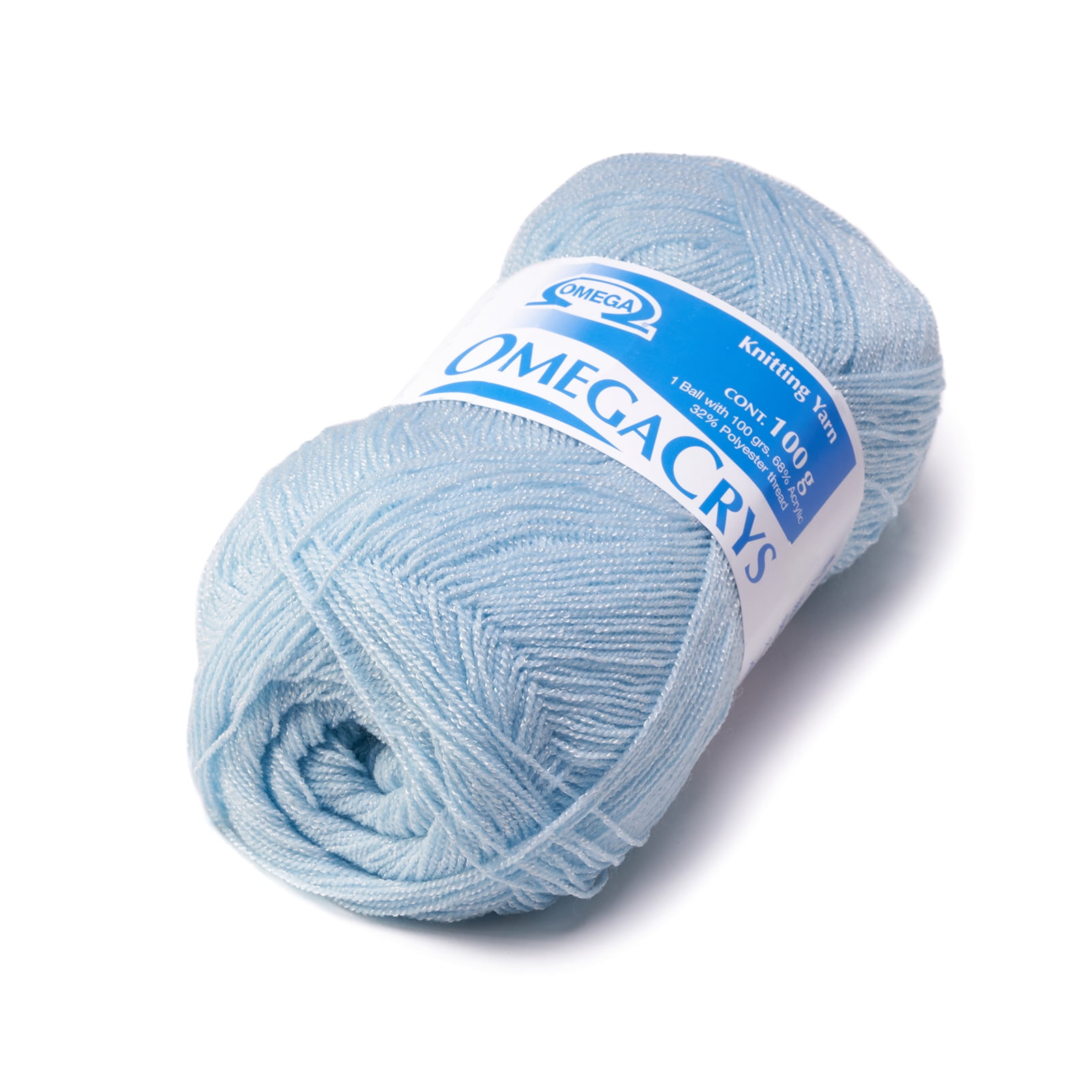 OMEGACRYS [100grs] 2 of 2 - by Omega - Fine Crystal Yarn great for all ...