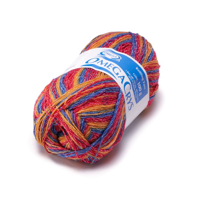 OMEGACRYS [100grs] 2 of 2 - by Omega - Fine Crystal Yarn great for all ...