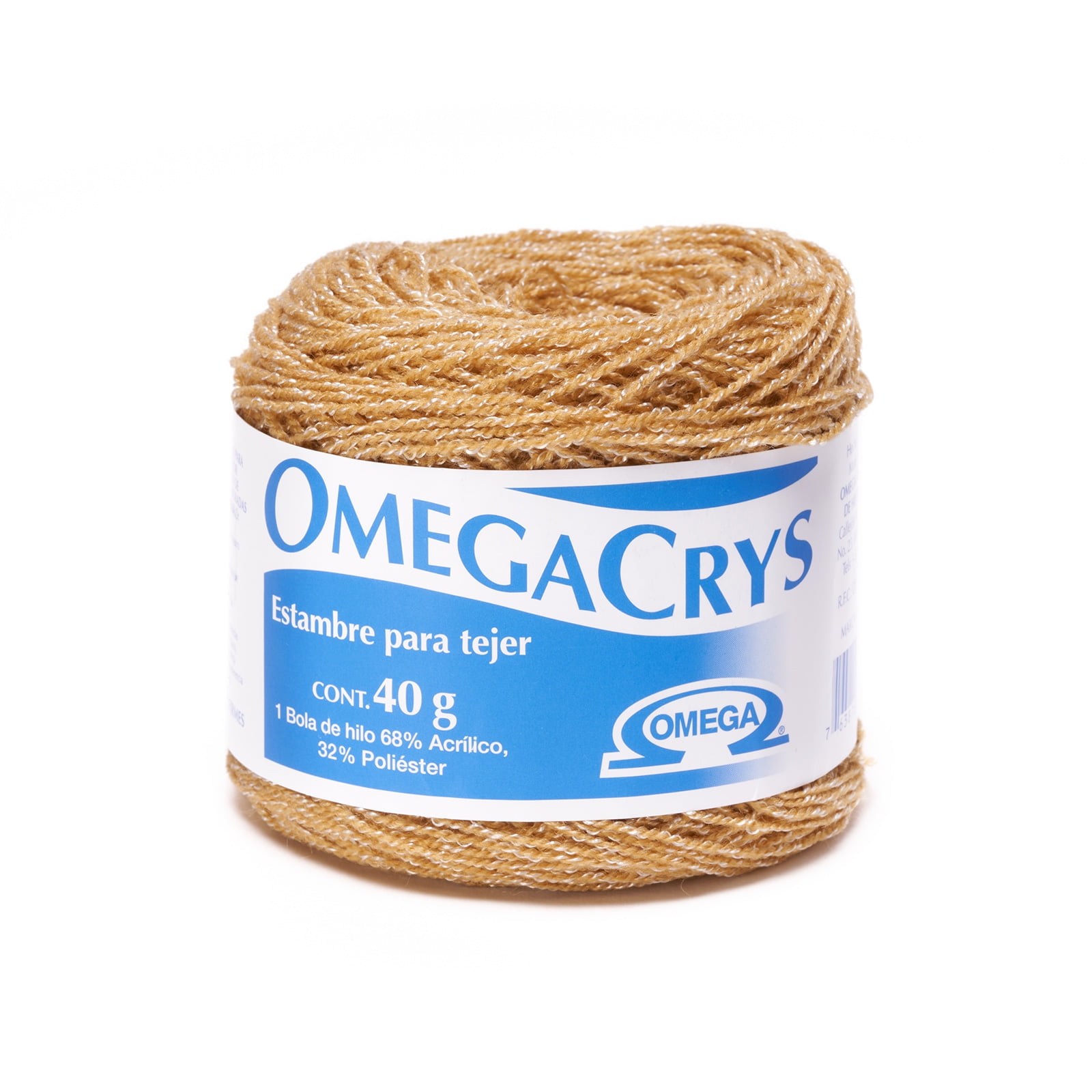 OMEGACRYS [40grs] - 1 of 2 - Fine Crystal Yarn by Omega great for all ...