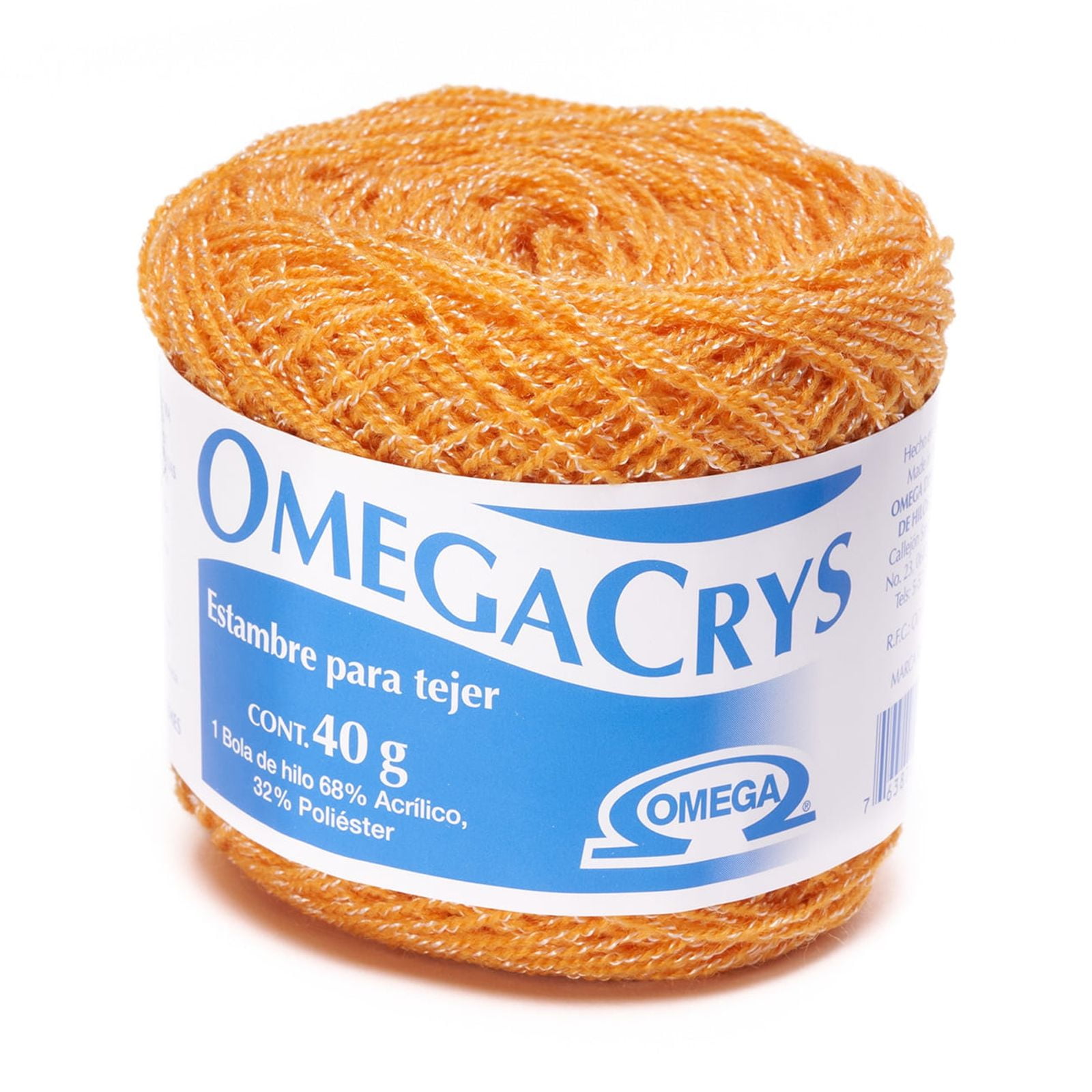 OMEGACRYS [40grs] - 1 of 2 - Fine Crystal Yarn by Omega great for all ...