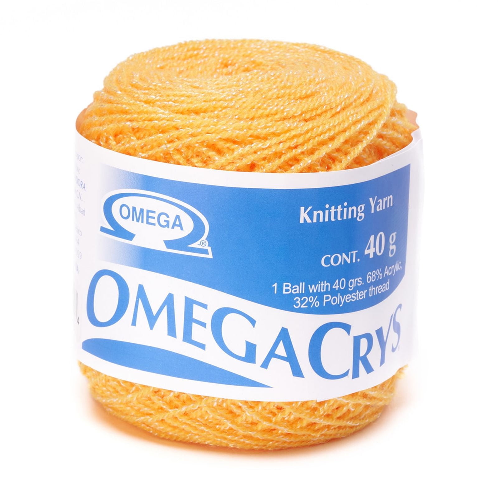 OMEGACRYS [40grs] - 1 of 2 - Fine Crystal Yarn by Omega great for all ...