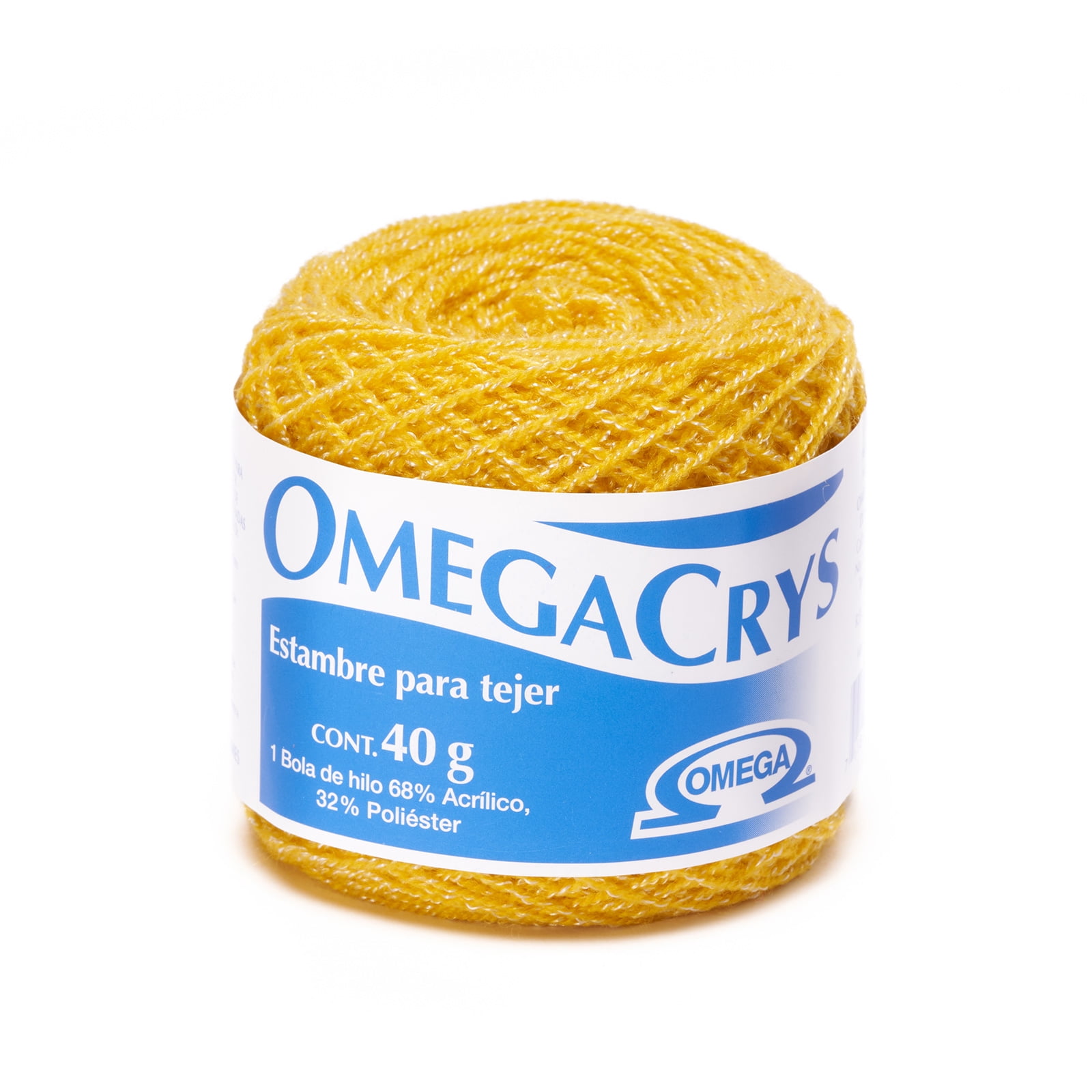 OMEGACRYS [40grs] - 1 of 2 - Fine Crystal Yarn by Omega great for all ...