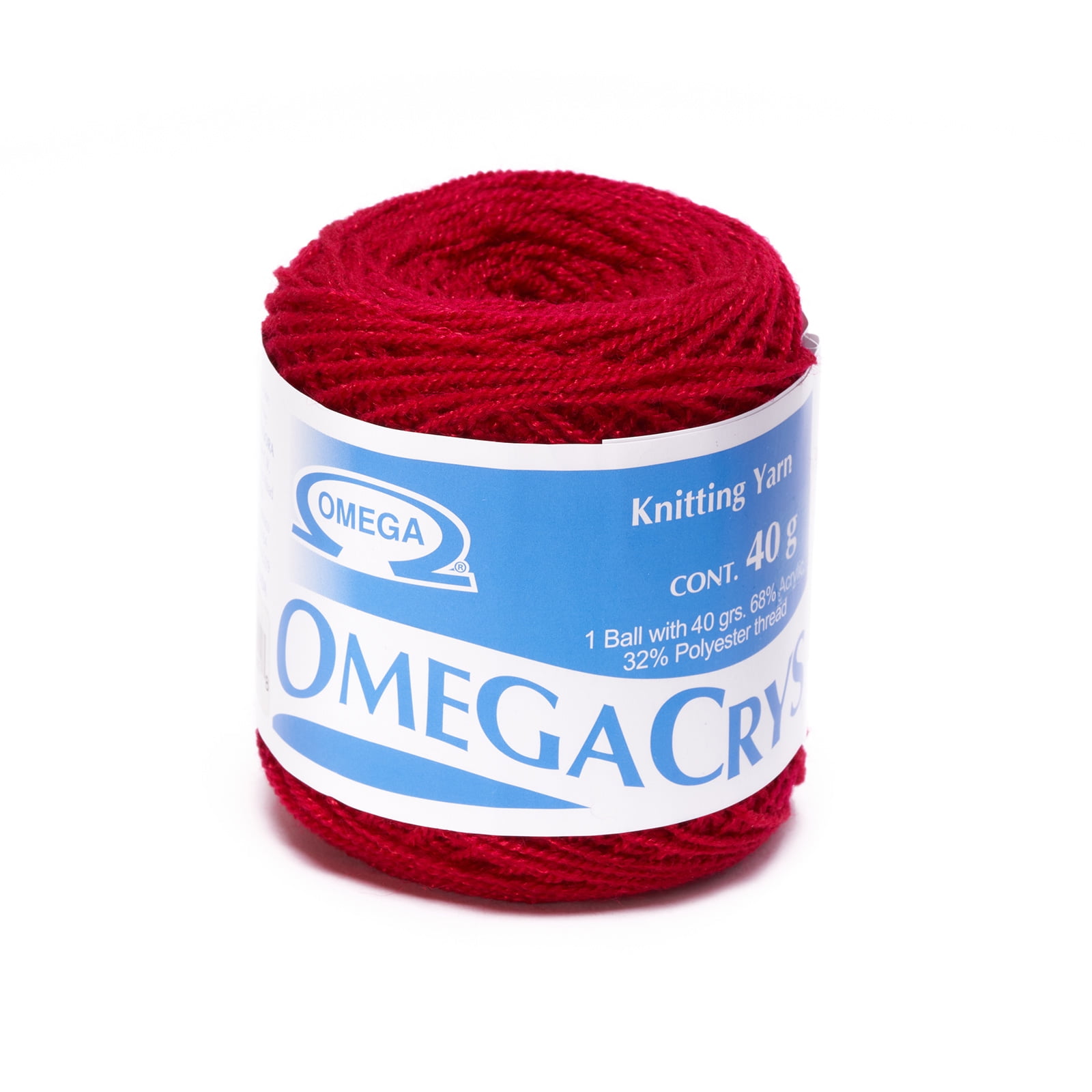 OMEGACRYS [40grs] - 1 of 2 - Fine Crystal Yarn by Omega great for all ...