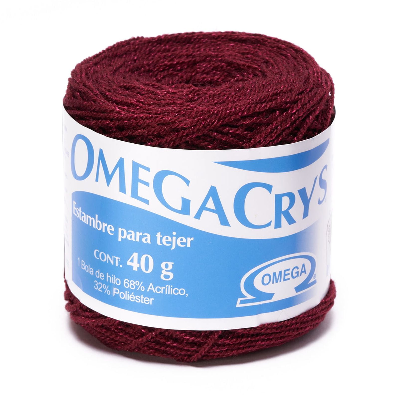 OMEGACRYS [40grs] - 1 of 2 - Fine Crystal Yarn by Omega great for all ...