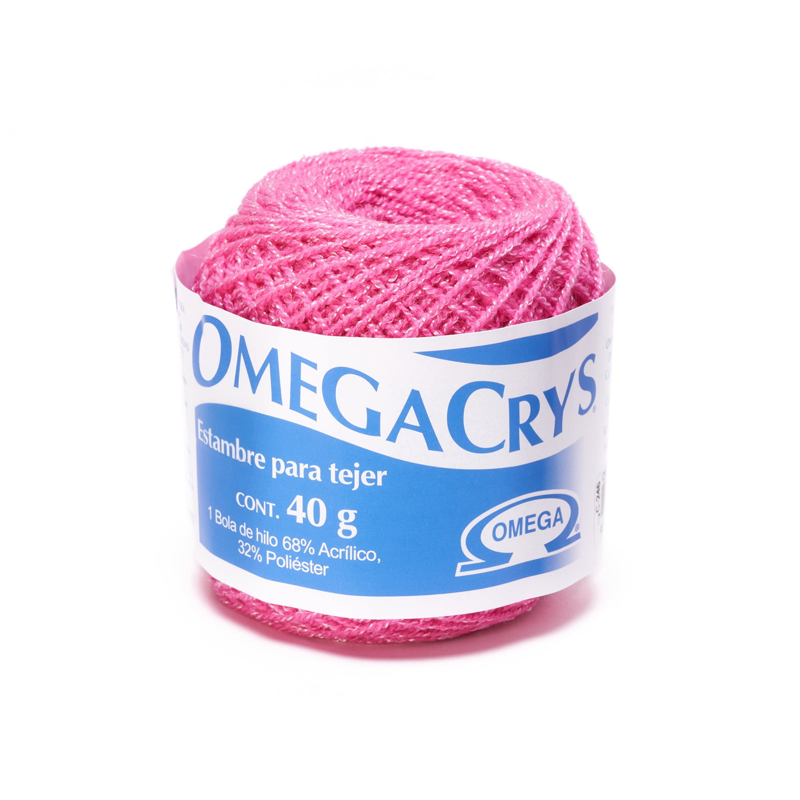 OMEGACRYS [40grs] - 1 of 2 - Fine Crystal Yarn by Omega great for all ...