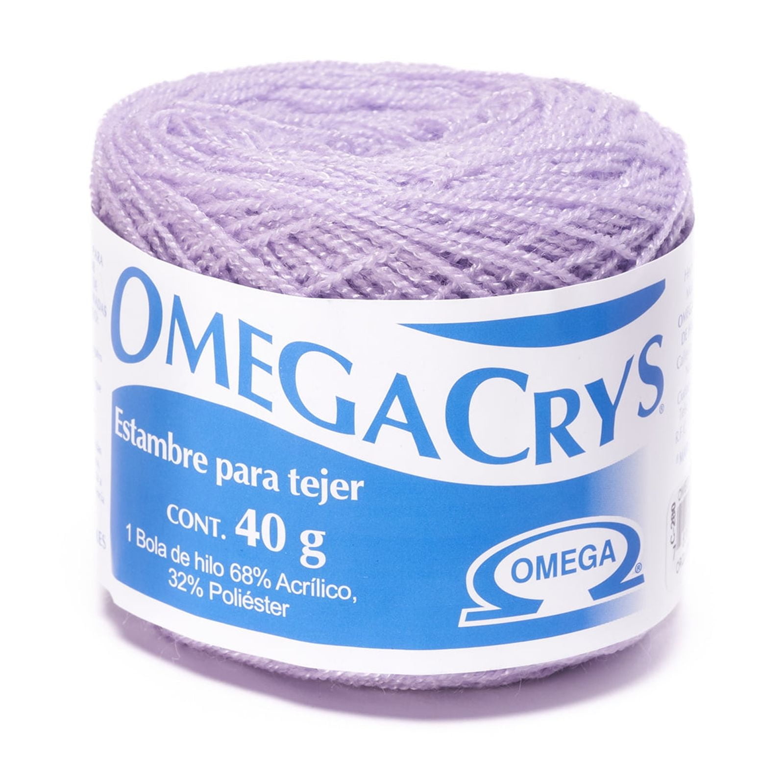 OMEGACRYS [40grs] - 1 of 2 - Fine Crystal Yarn by Omega great for all ...