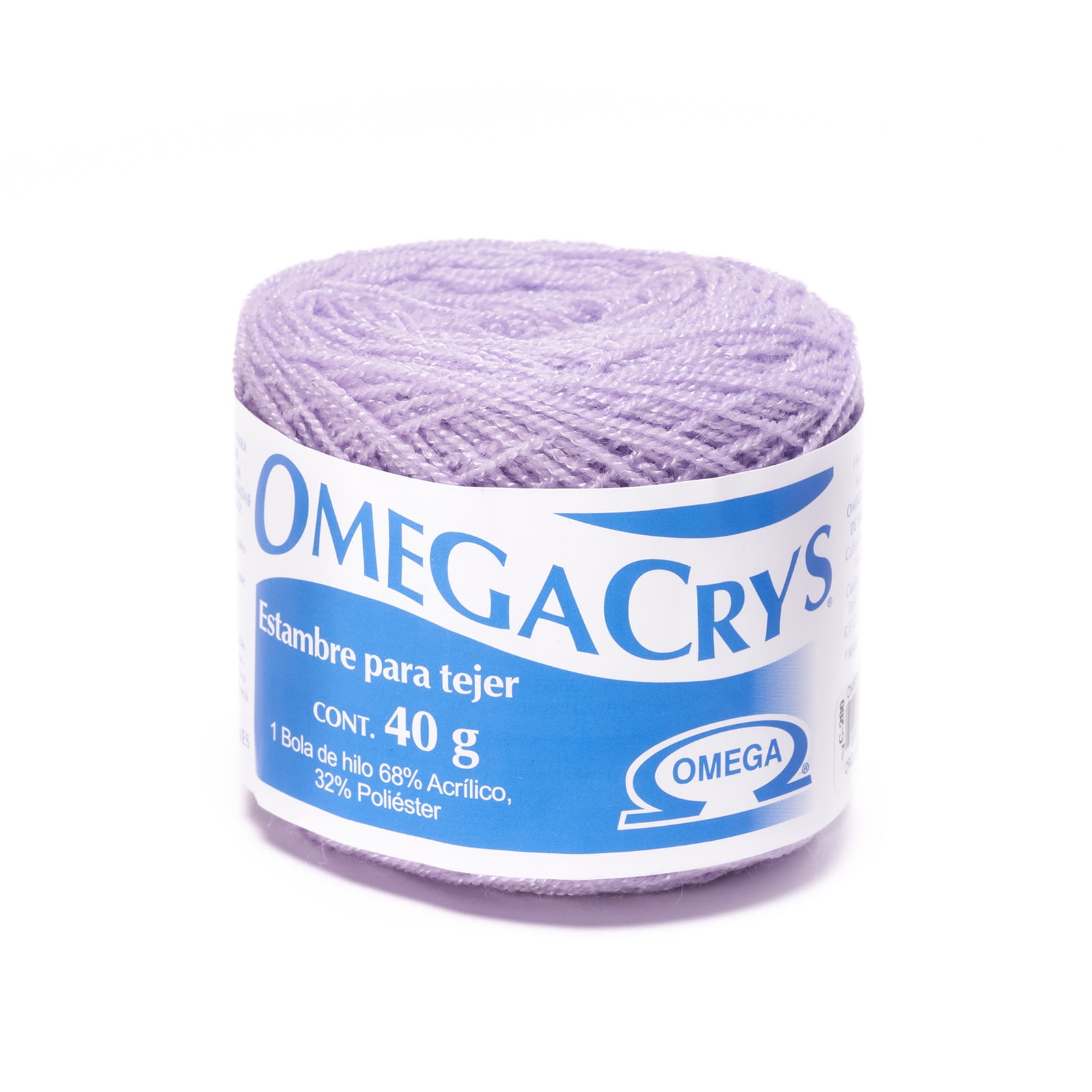 OMEGACRYS [40grs] - 1 of 2 - Fine Crystal Yarn by Omega great for all ...