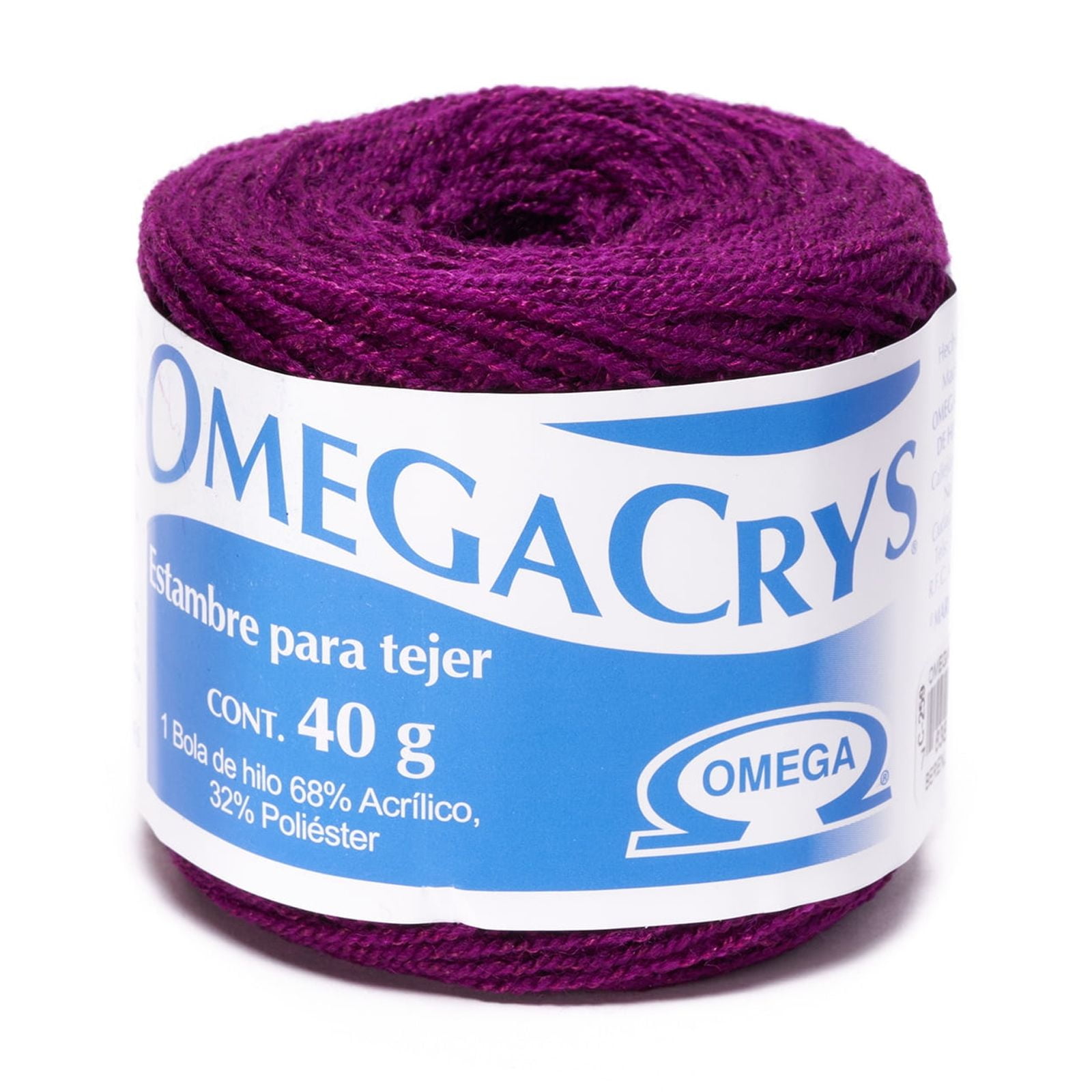 OMEGACRYS [40grs] - 1 of 2 - Fine Crystal Yarn by Omega great for all ...