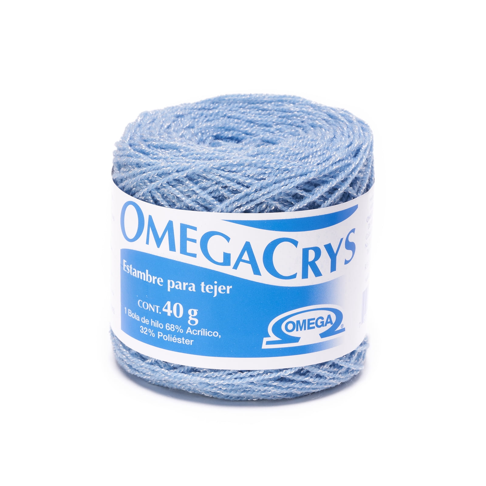 OMEGACRYS [40grs] - 2 of 2 - Fine Crystal Yarn by Omega great for all ...