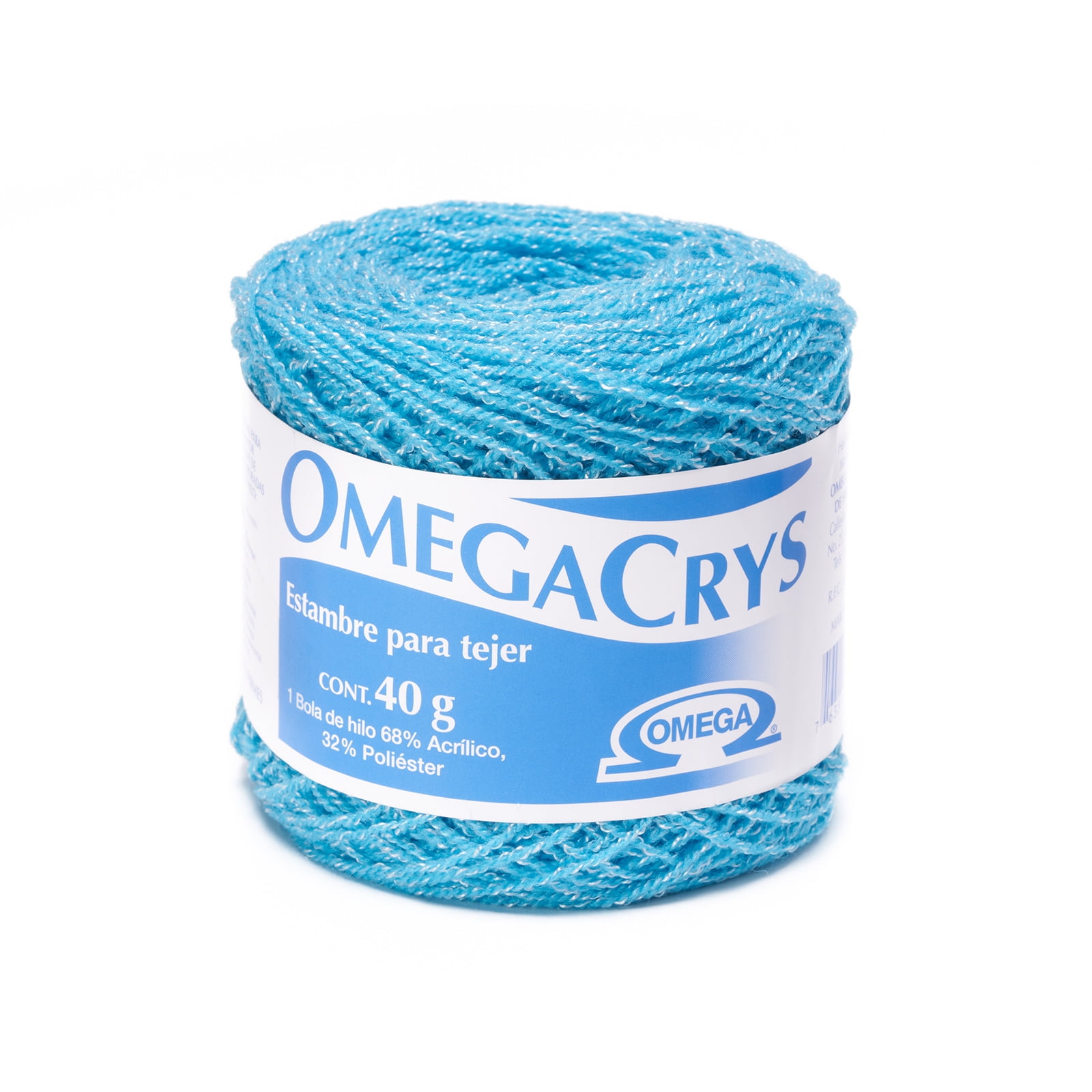 OMEGACRYS [40grs] - 2 of 2 - Fine Crystal Yarn by Omega great for all ...