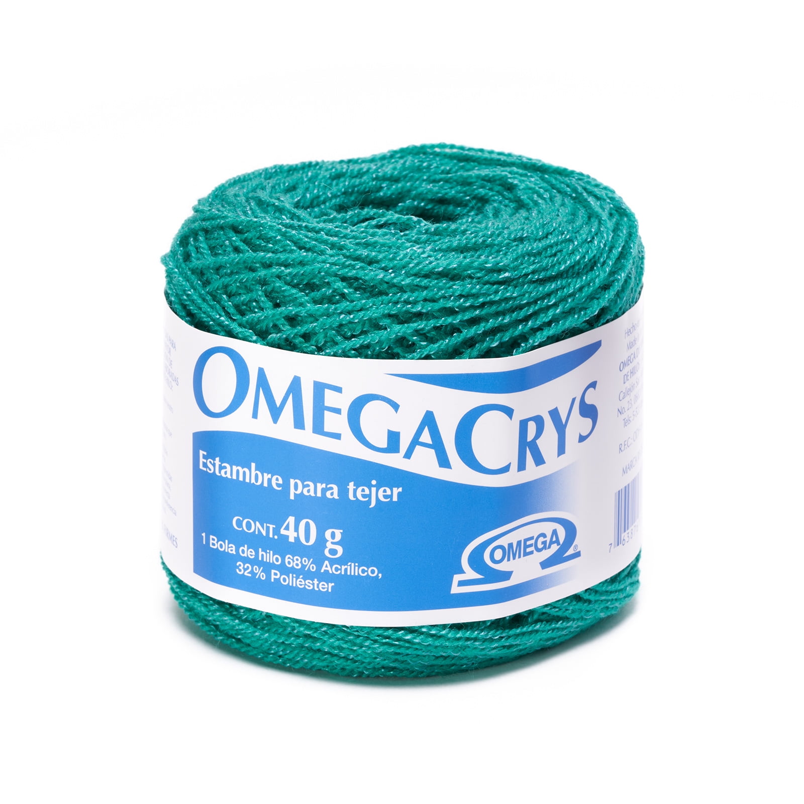 OMEGACRYS [40grs] - 2 of 2 - Fine Crystal Yarn by Omega great for all ...