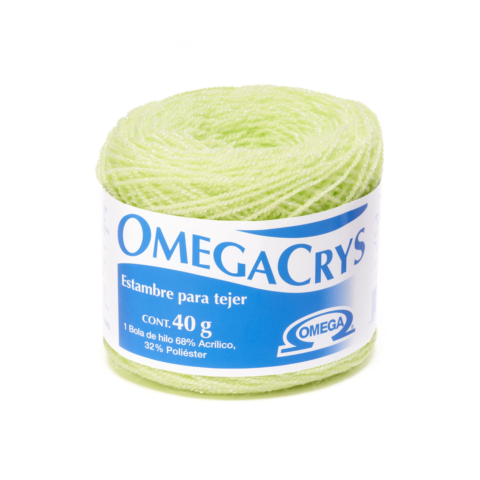 OMEGACRYS [40grs] - 2 of 2 - Fine Crystal Yarn by Omega great for all ...