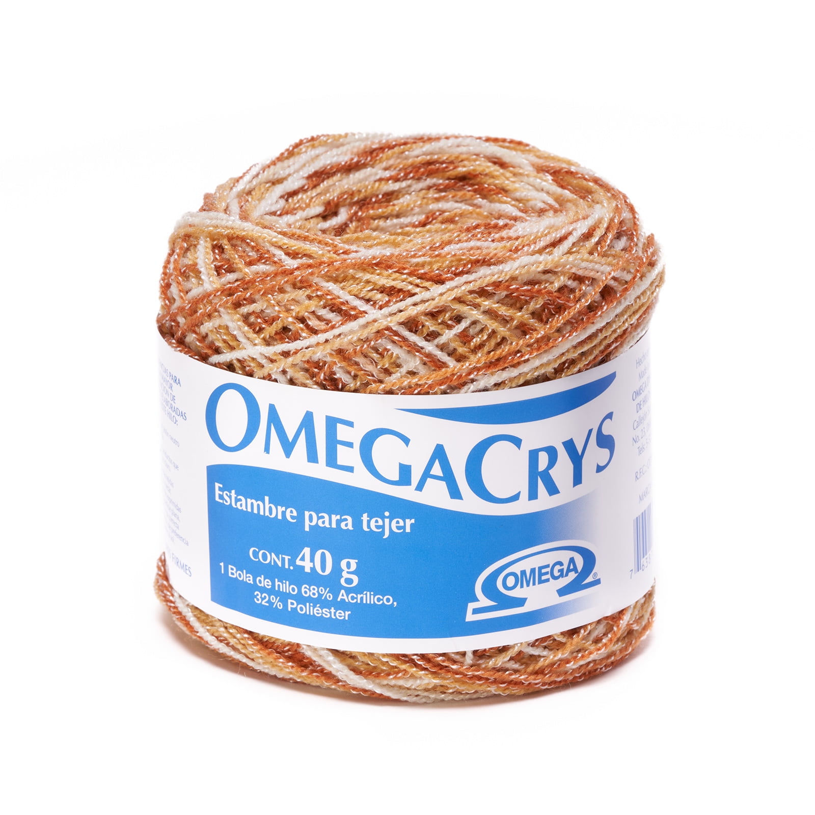 OMEGACRYS [40grs] - 2 of 2 - Fine Crystal Yarn by Omega great for all ...
