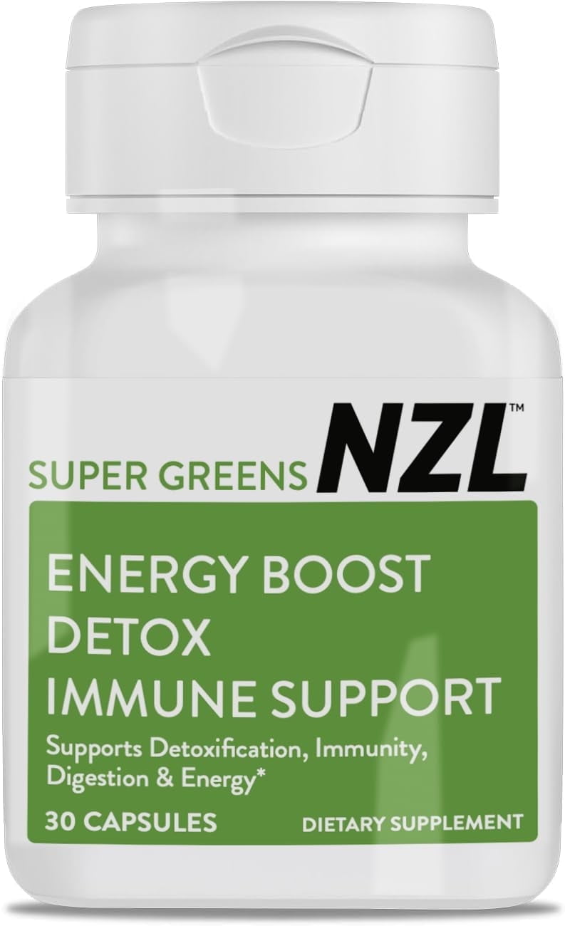 NZL Super Greens Capsules, Fruit and Veggie Supplement, New Zealand ...
