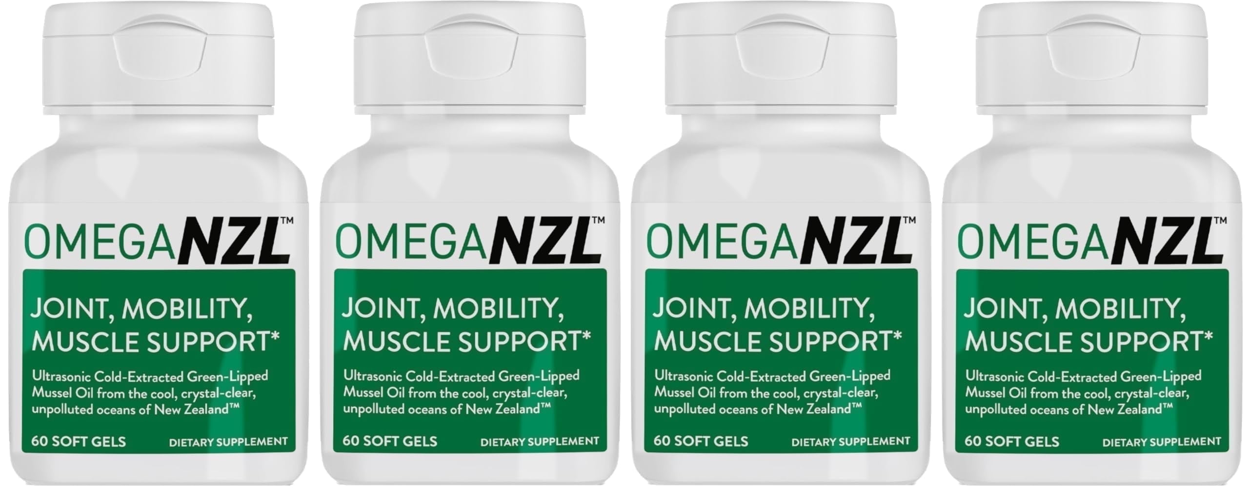 OmegaNZL Original Omega-3 Joint Support Supplement, Green-Lipped Mussel ...