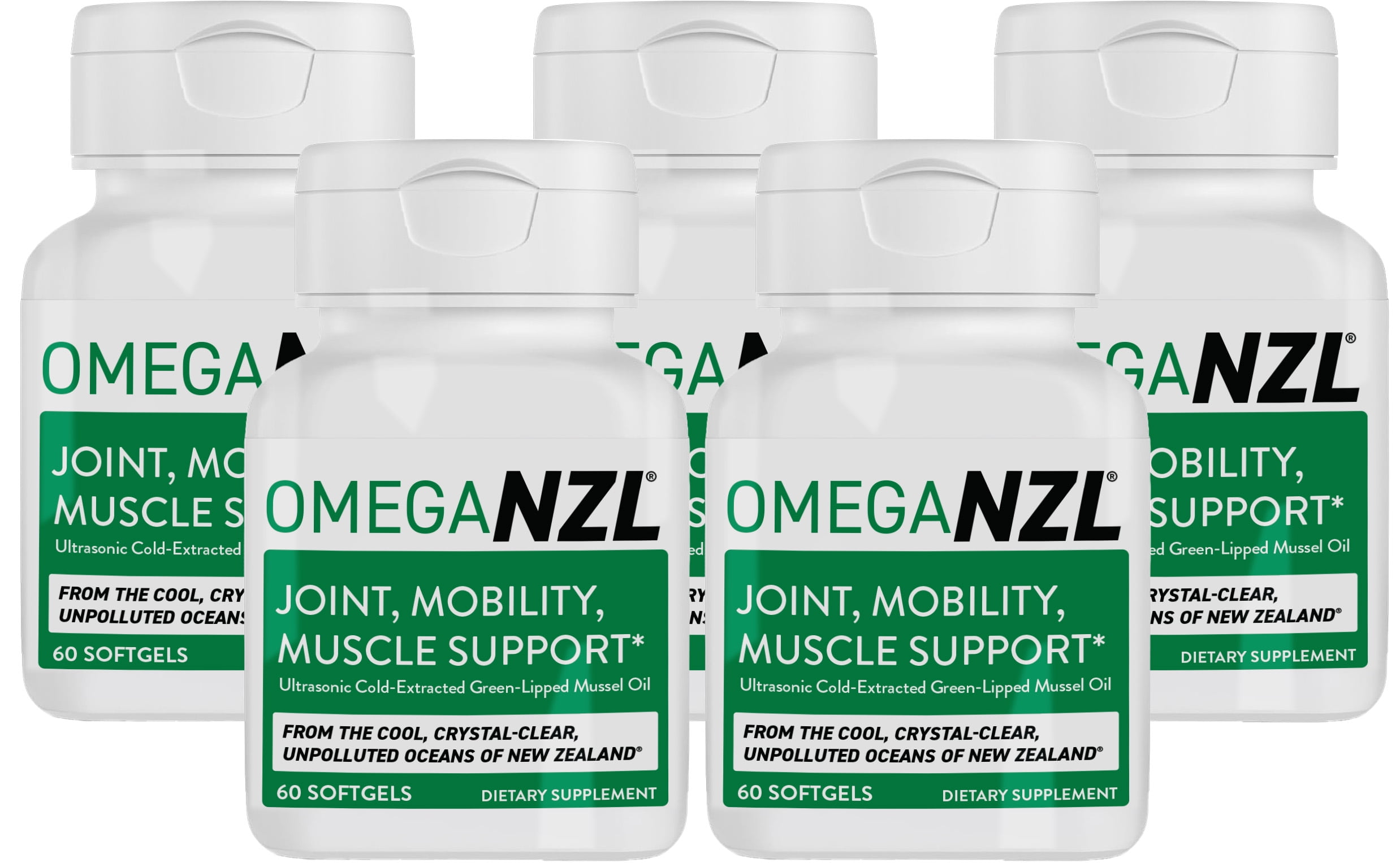 OmegaNZL Original Omega-3 Joint Support Supplement, Green-Lipped Mussel ...