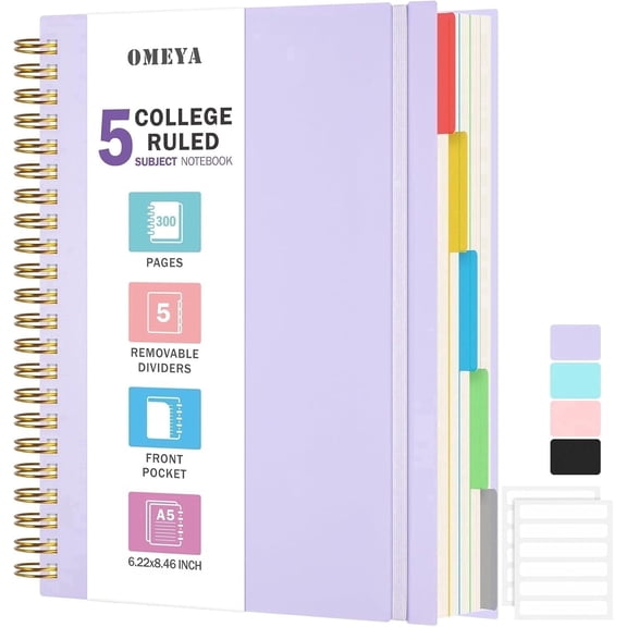 Sparco Quality Wirebound Wide Ruled Notebooks - 70 Sheets - Wire Bound ...