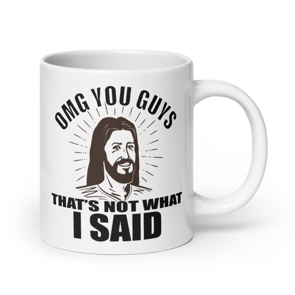 OMG Funny Jesus Coffee Mug (20 oz) - Walmart.com