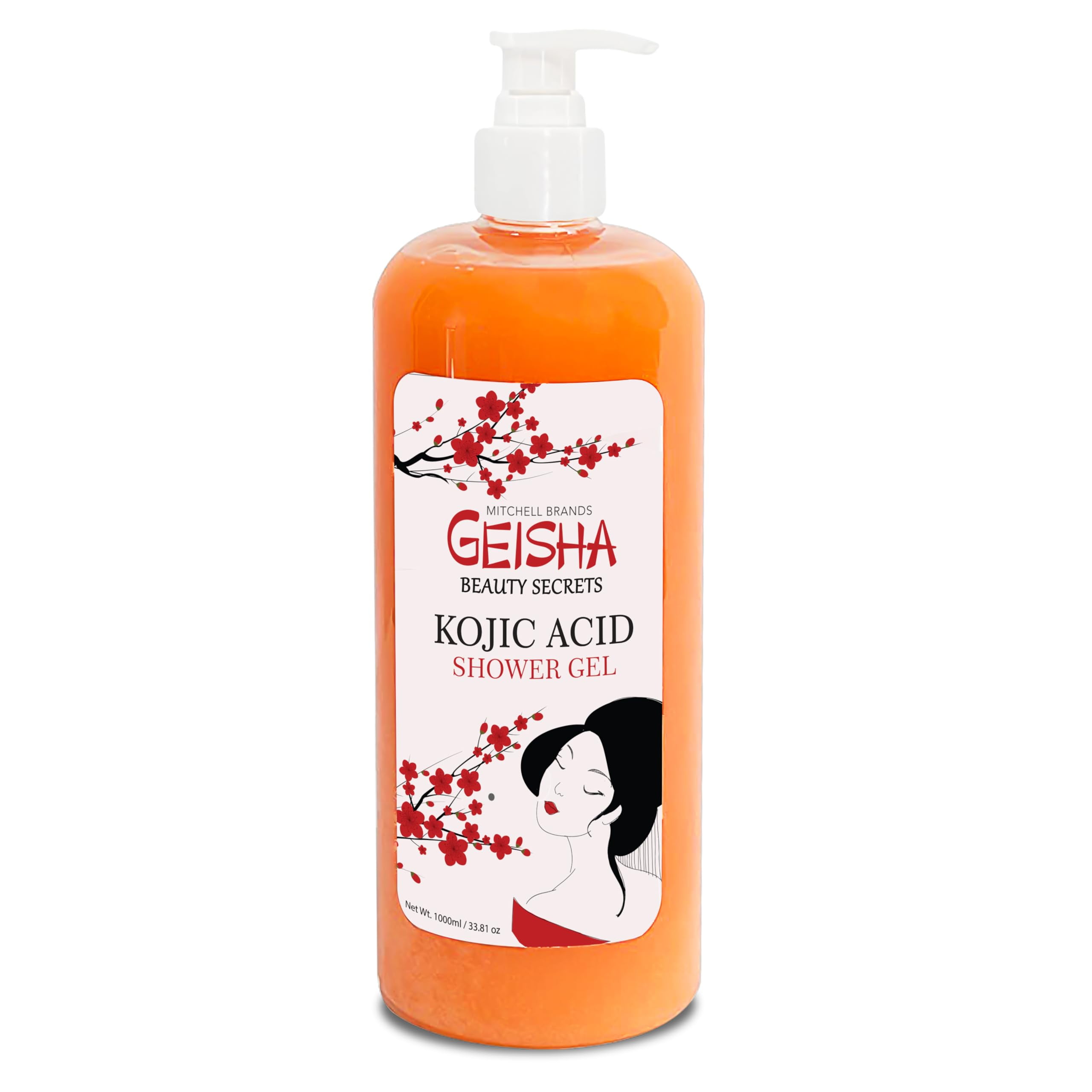 OMIC Geisha, Kojic Acid XEF1 Skin Brightening Body Wash - 33 Fl oz ...