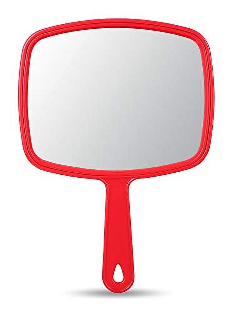 OMIRO Hand Mirror, Handheld Mirror with Handle, American Old Glory Red ...