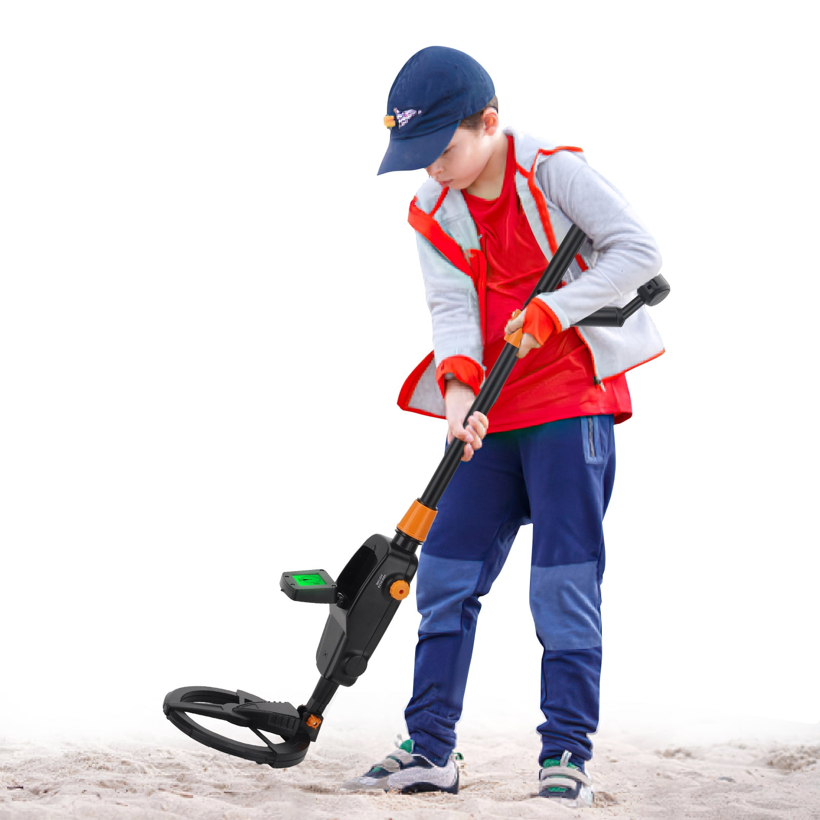 OMMO Junior Explorer Handheld Toy Metal Detector for Kids, 6.5 inch ...