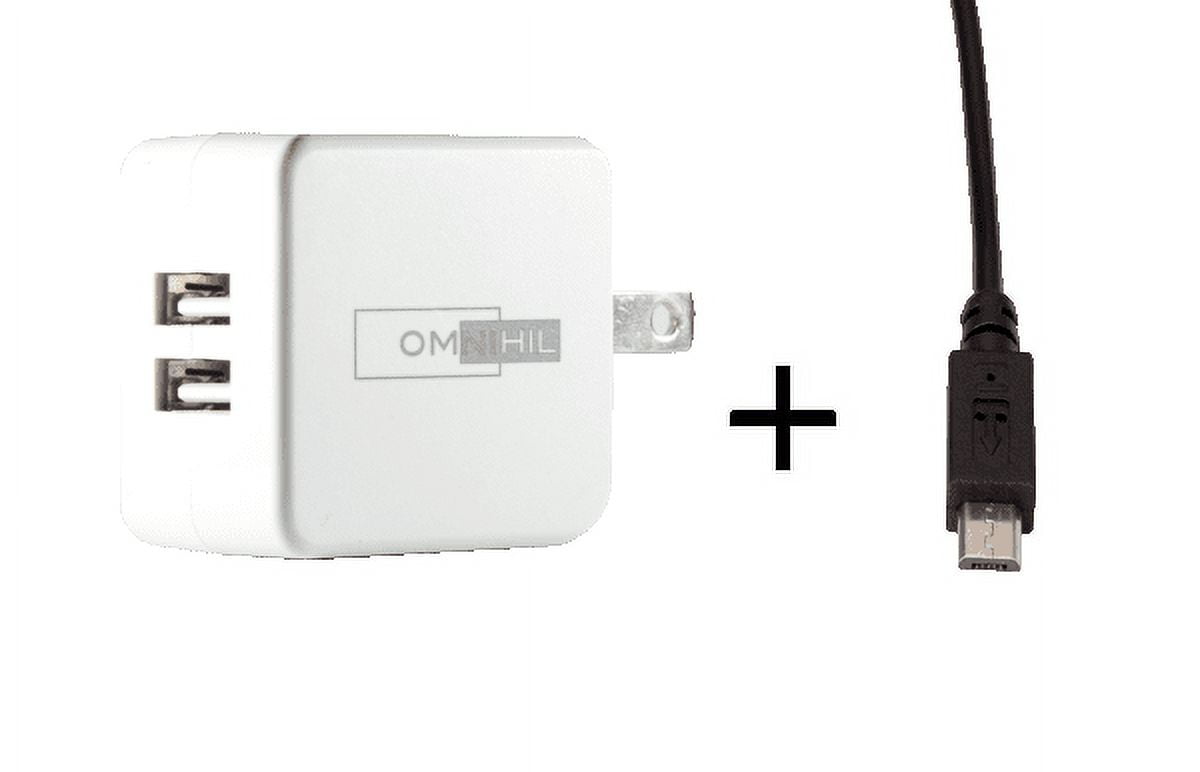 OMNIHIL 2-Port USB Charger w/ USB Cable for FLIR EX-SERIES Infrared ...