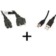 OMNIHIL AC Cord + 2.0 USB Cable for Epson Expression and EcoTank ...