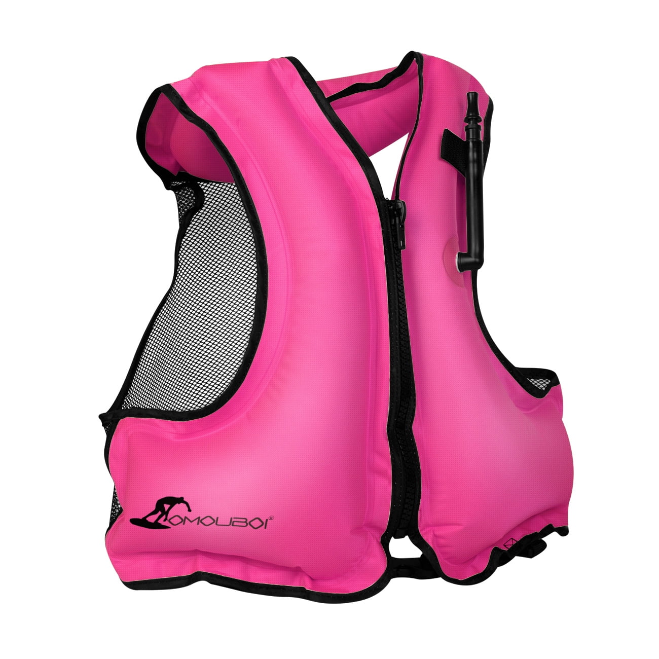 OMOUBOI Floatage Jackets Adult Lightweight Inflatable Snorkel Vest with ...