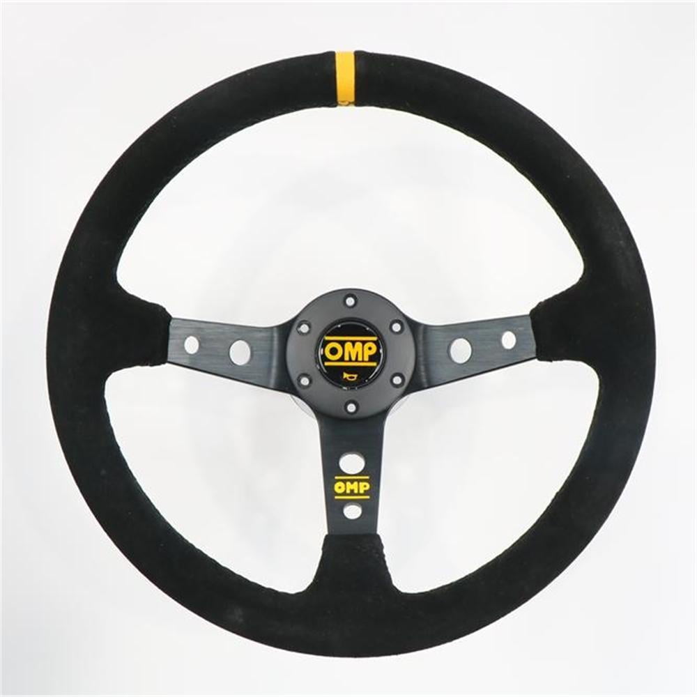 OMP 14'' 350MM Steering Wheel Racing SIM JDM Sports Artificial Velvety ...